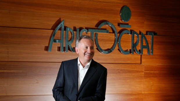 Aristocrat CEO Jamie Odell wins pay jackpot