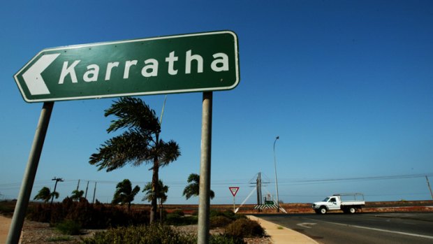 For Karratha once there was nothing but blue sky but future uncertain