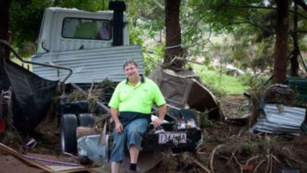 Exhausted, grieving valley residents mop up and move on