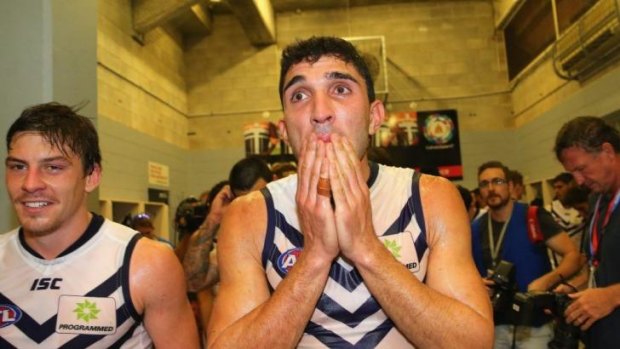 Docker Anthony Morabito suffers injury scare