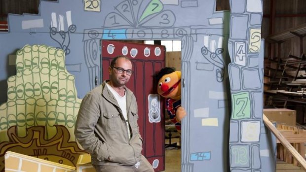 David Bramble: set designer and props maker