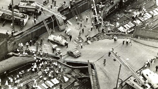 Granville train disaster remembered