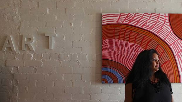 Hotel designer denies copying Aboriginal paintings