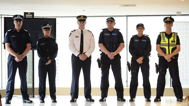 Dark blue hue a police winner