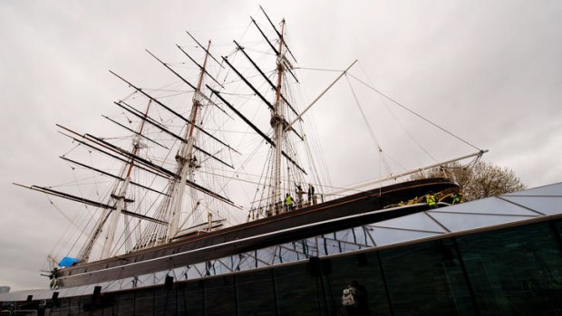 Legendary Cutty Sark rises again, five years after fire