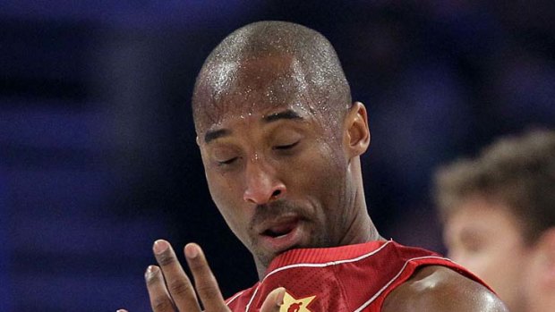 Bryant breaks his nose