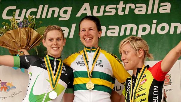Women road cyclists click into gear