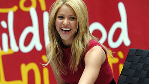 Shakira briefs Obama on child poverty