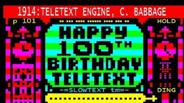 Making art out of Teletext