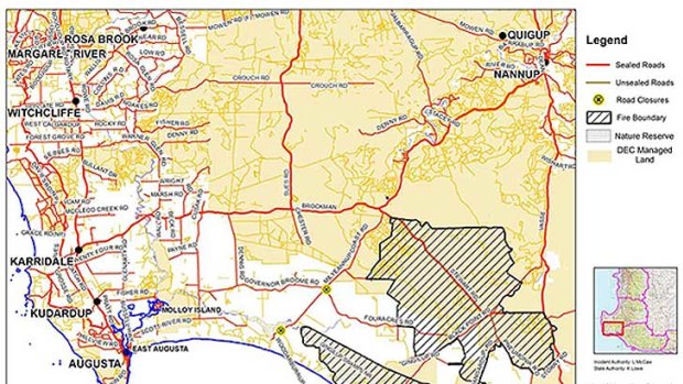 Firefighters battle bushfire through the night