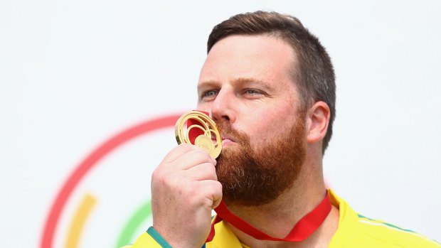 Australian Daniel Repacholi wins shooting gold