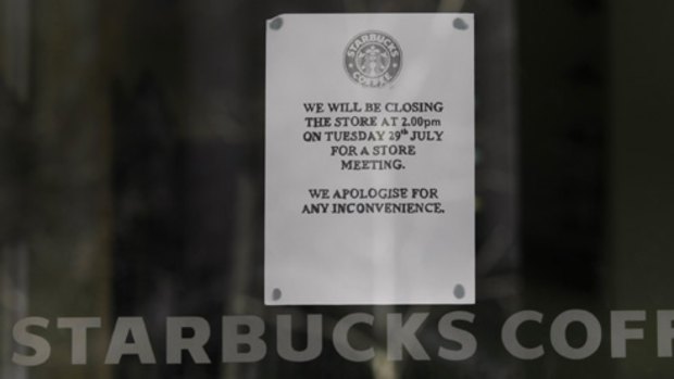 Hundreds of jobs lost as Starbucks shuts 61 shops