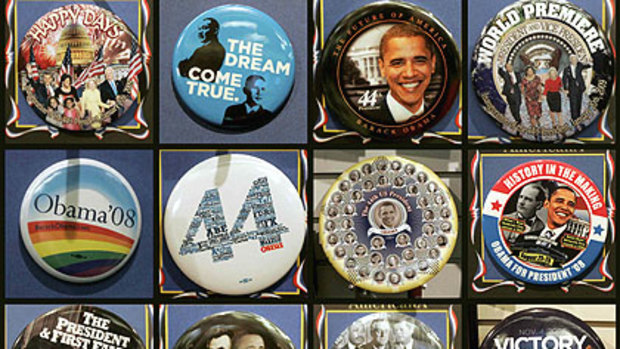 Obama souvenirs a recession-proof business