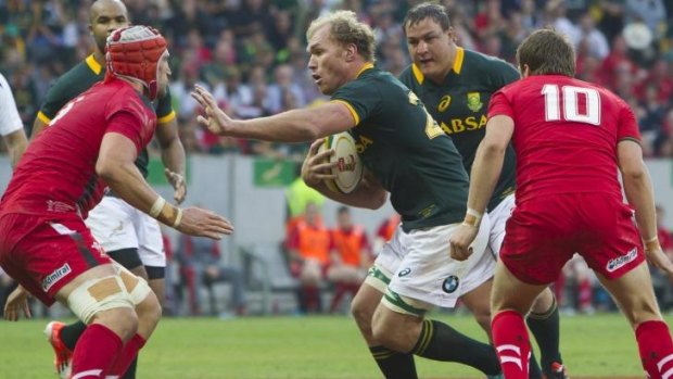 Springboks staple Schalk Burger bounces back from body blows