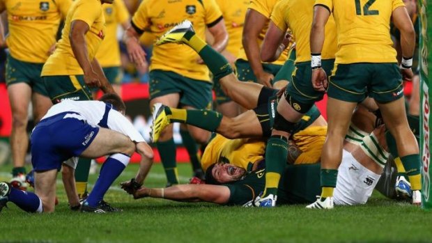 Andrew Blades says Wallabies ready for physical test against Springboks