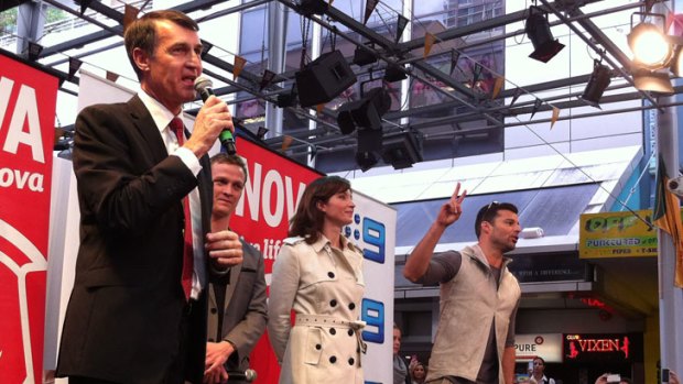 Ricky Martin visits Brisbane's Queen Street Mall