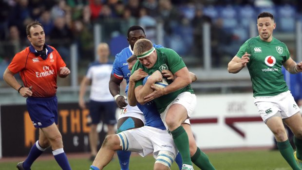 Six Nations 2019: Ireland fight back to beat Italy in Rome