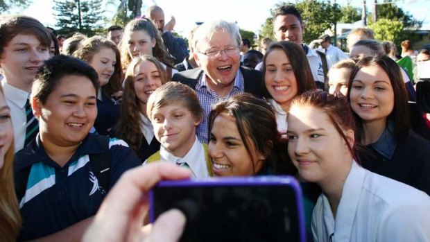 Career day as team Rudd stokes fear of cuts