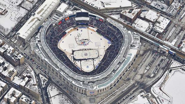 New York Rangers win first game at Yankee Stadium