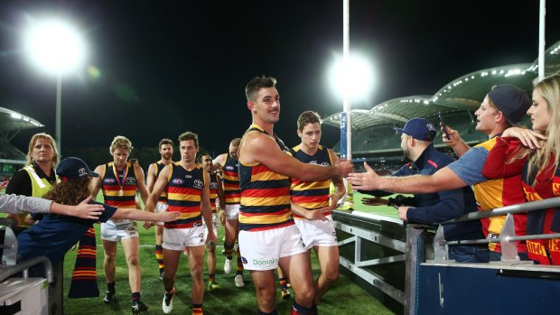 Adelaide Crows win classic showdown to square the ledger with Port Power