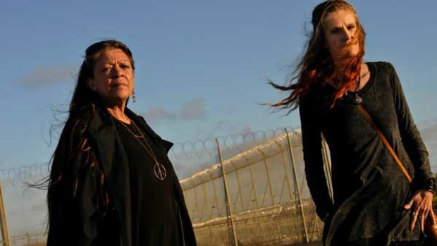 The women inside