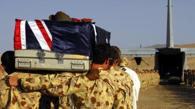 Family of killed soldier calls for resolve on perilous mission