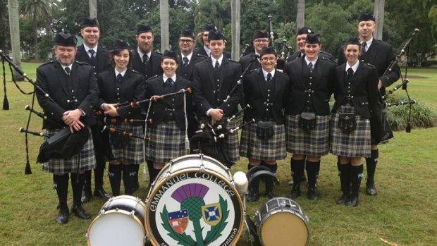 Pipe band takes world stage