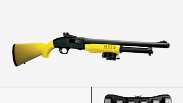 Police considering semi-automatic Tasers