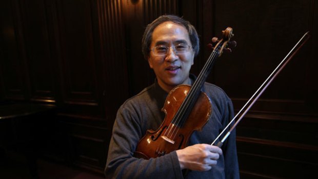 Peace prize stirs violinist to play for freedom