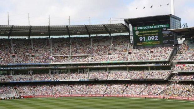MCG to remove gambling advertising on scoreboard