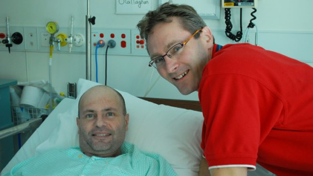 Doc Martin and patient team up to help trauma patients