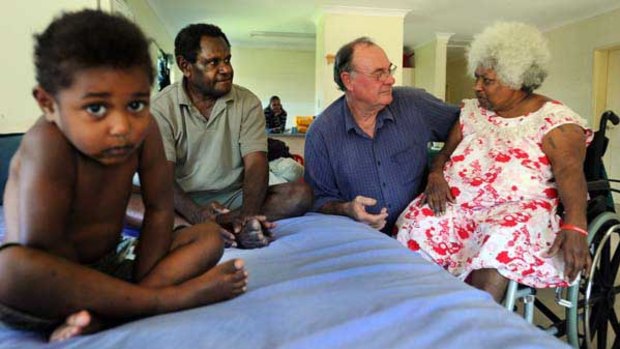 Fighting in the corner of a grieving family