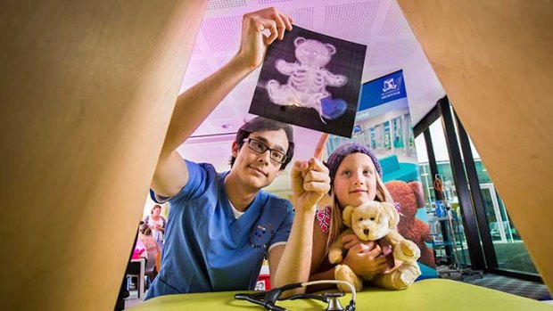 Teddy Bear Hospital helps dispel illness anxiety in children