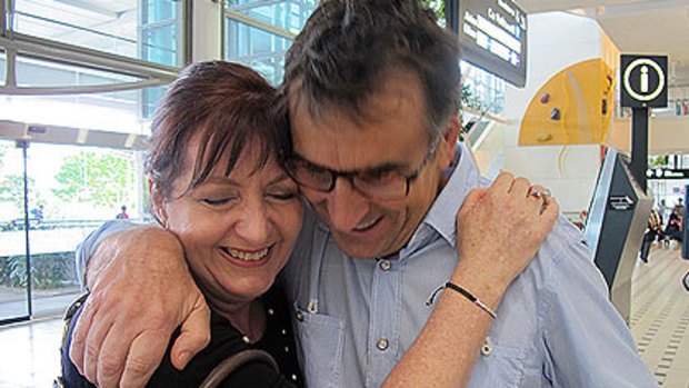 Quake survivors reunited on solid ground