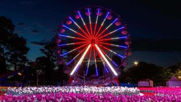 Lights, flowers, action! Floriade Nightfest 2014