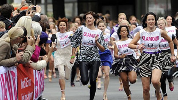 Runners to show some toe in stiletto race
