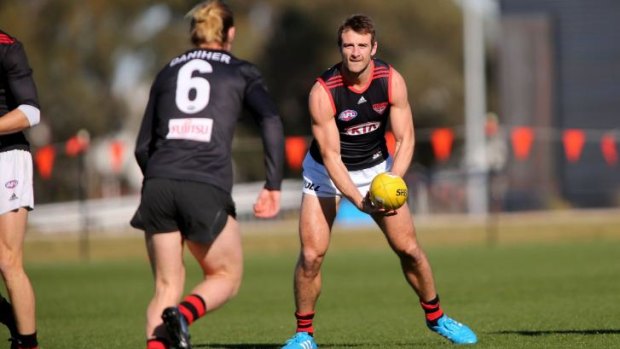 Bombers Jobe Watson and Michael Hibberd on cusp of return