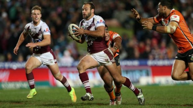 Manly Sea Eagles fullback Brett Stewart linked to Canberra Raiders