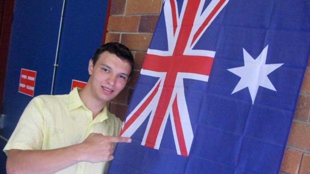 Ex-Russian soaks up a flood of Aussie spirit