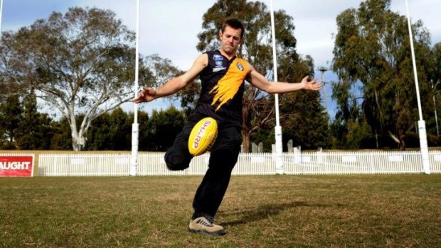 Queanbeyan's Michael Wescombe brings up 200th match in AFL Canberra ...