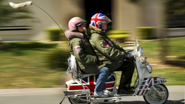 Bicycle lane call splits scooterists