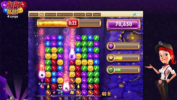 Zynga mines arcade games with Ruby Blast