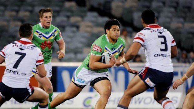 Canberra Raiders forward Sam Mataora joins Newcastle Knights