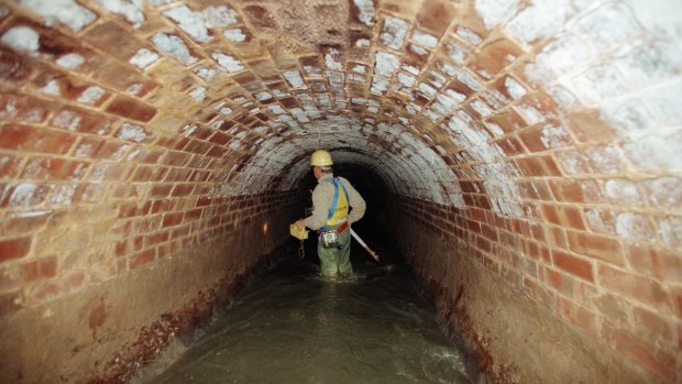 Crumbling sewers are linked to drinking water treatment