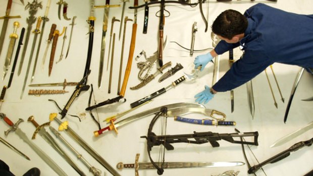 Cold steel replaces hot lead as murder weapon of choice