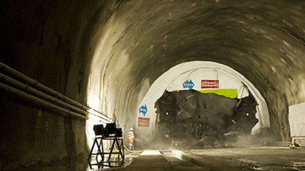Tunnel breakthrough marks Airport Link milestone