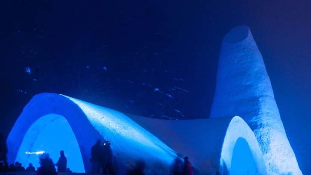 Ice church a labour of love recalling villagers' prayers