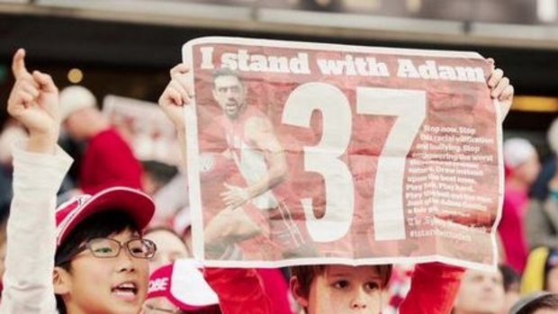 #istandwithadam: Social media campaign rallies for Sydney Swans star ...
