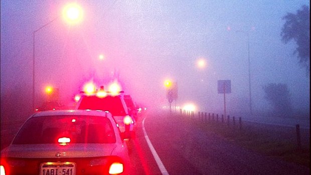 Thick fog sparks Perth flight back log