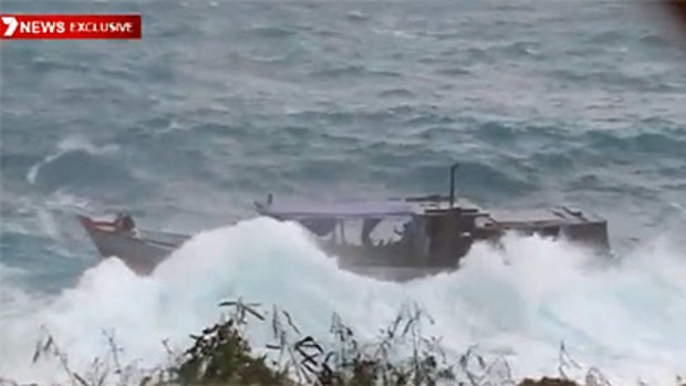 Crew cut engines before Christmas Island boat crash, survivor says